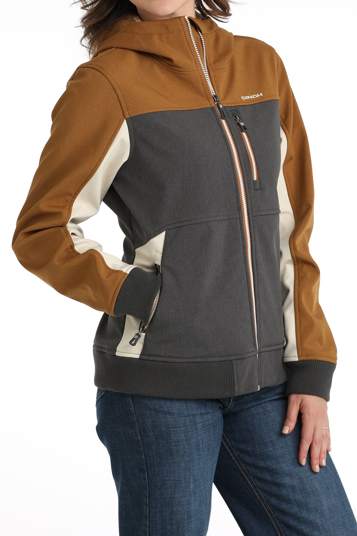 Ladies Colorblock Bonded Jacket – Vickers Western Store