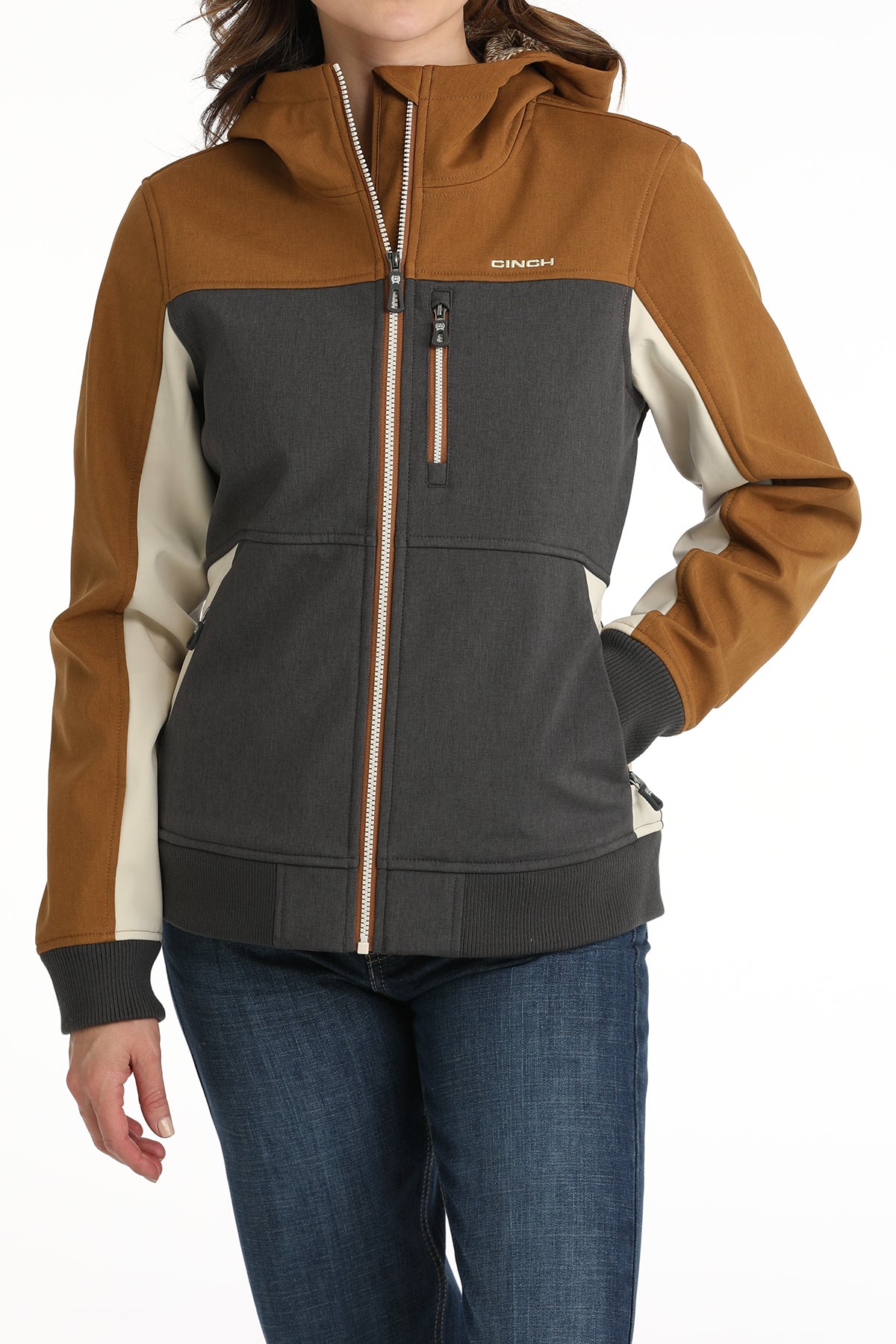 Ladies Colorblock Bonded Jacket – Vickers Western Store